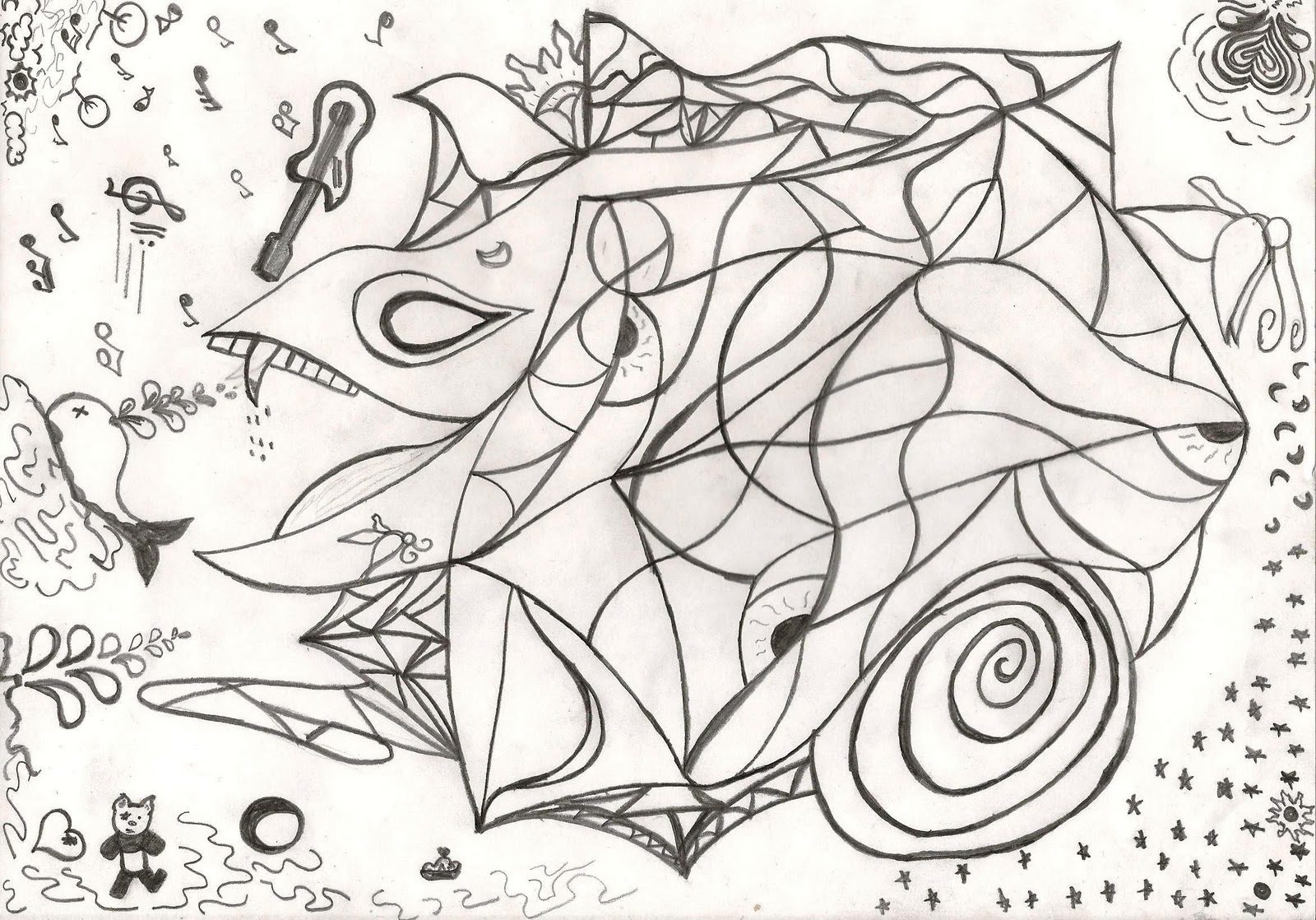 Pura Realidade: Desenhos Abstratos, Arte e Entreterimento