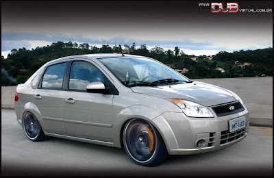 Tunning Customs: Ford Fiesta Sedan Tunning