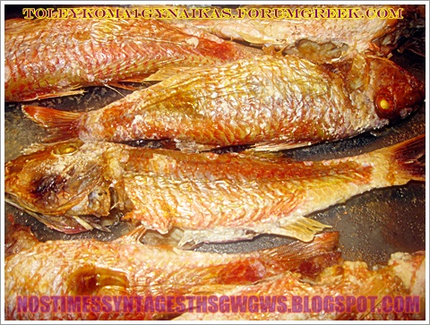GRILLED RED MULLETS WITH LEMON SAUCE OF CHIVE AND DILL ...