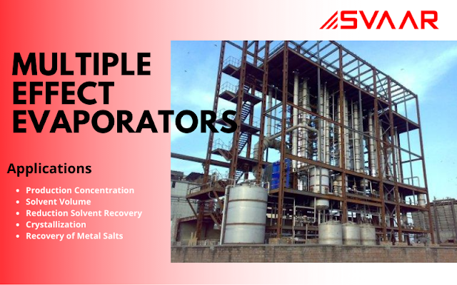 Working Principle for a Multiple Effect Evaporator