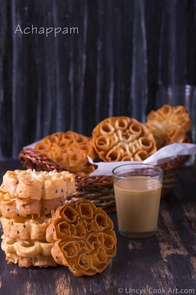 Achappam| Achu Murukku | Rose Cookies ~ Lincy's Cook Art