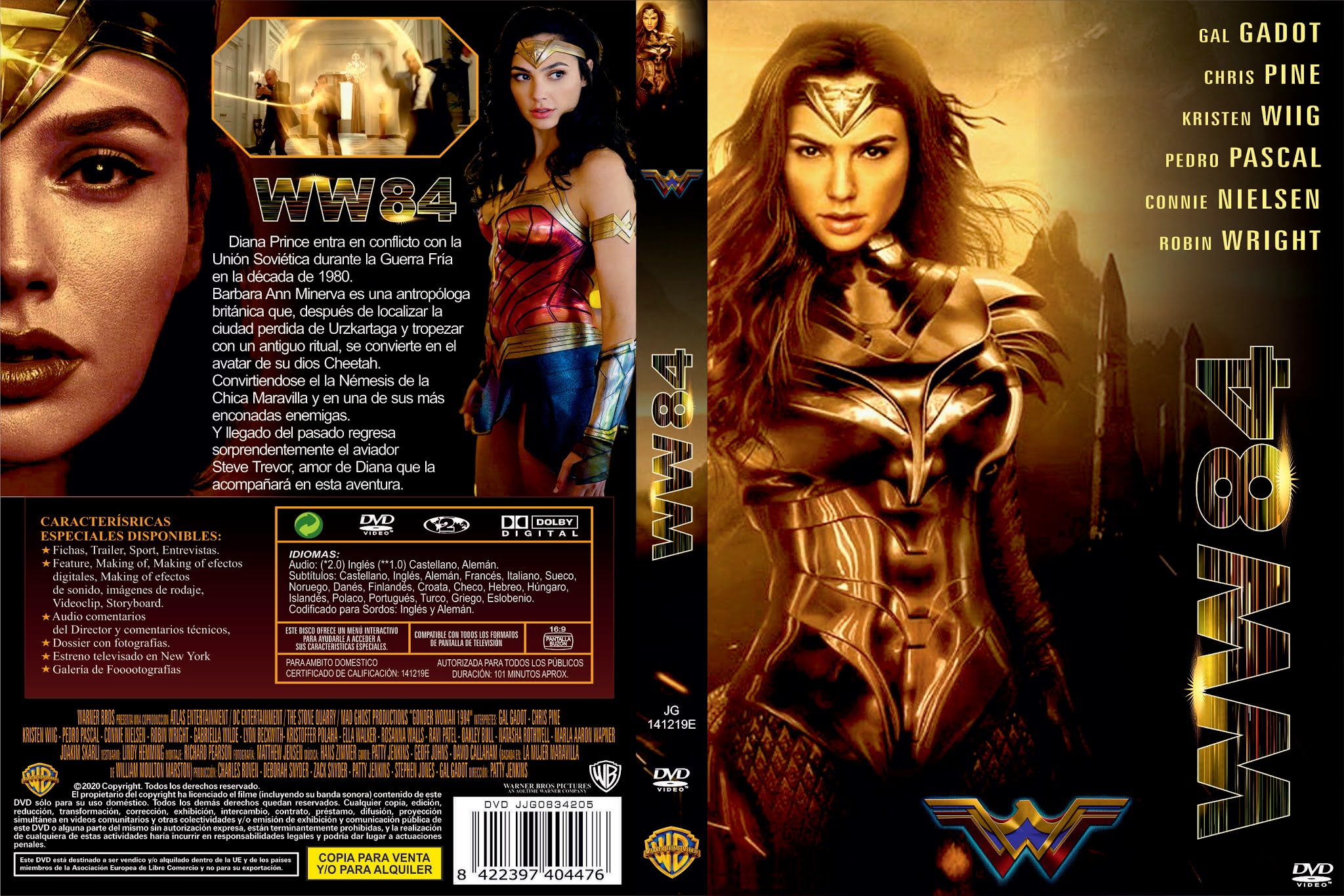 Mujer Maravilla 1984 | CaratulasZT