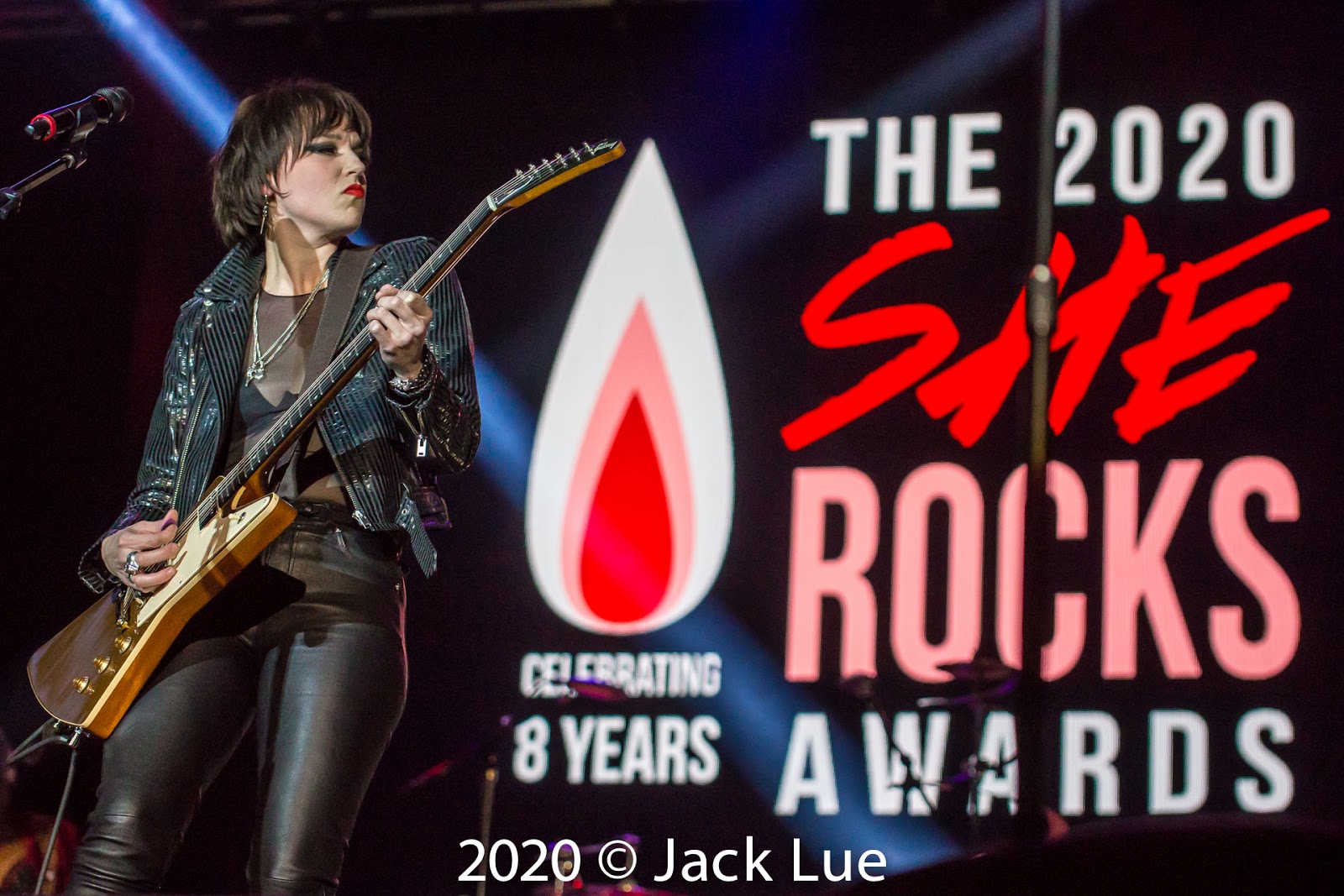 Lzzy Hale: Live Performance, Interviews, photos, from She Rocks Awards 2020