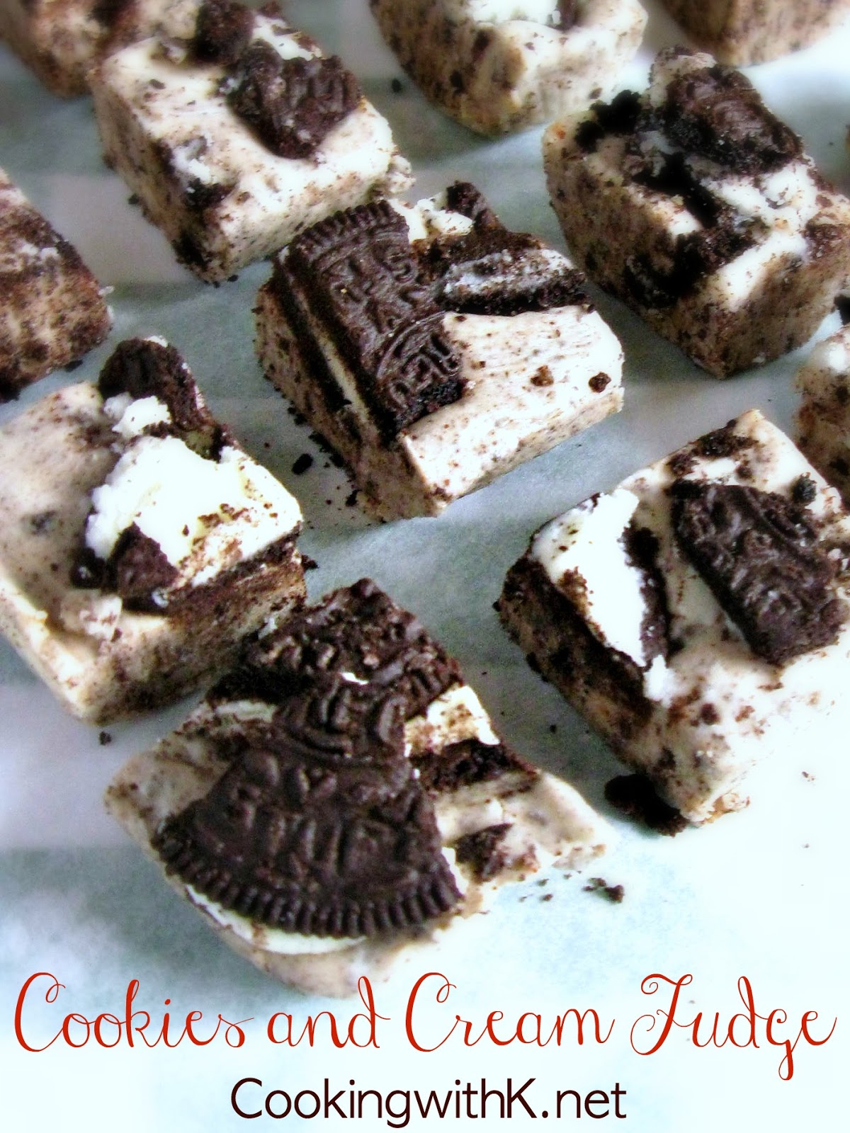 Cookies and Cream Fudge