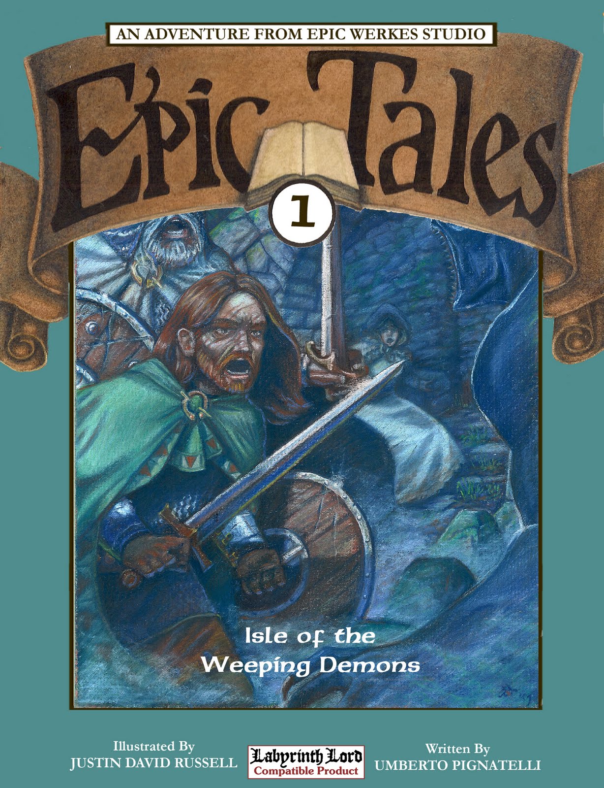 Cincinnati Illustrators Blog: 'Epic Tales' Cover Page Design