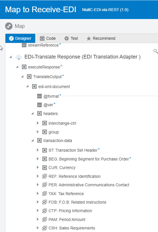 iPaaS@ORACLE.CLOUD: #763 OIC - B2B - EDI Translation support