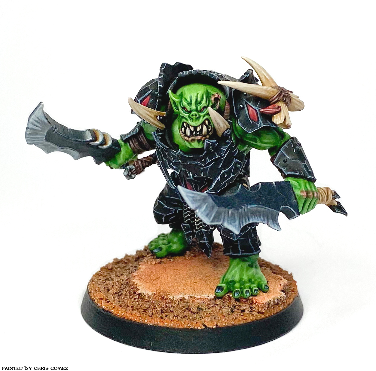 Daemon Inks Studios: Gallery: Age of Sigmar ~ Ironjawz Brutes with Twin ...