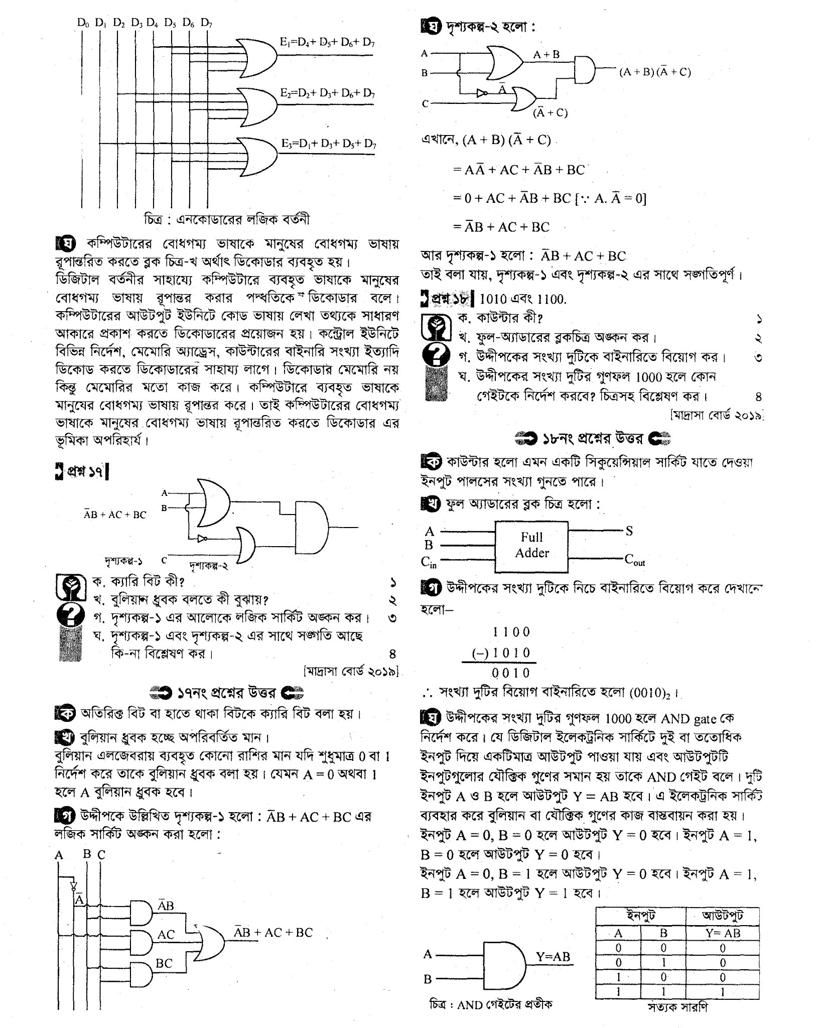HSC ICT Chapter three Board Question with answer 2019 - URANUS TEACHING ...