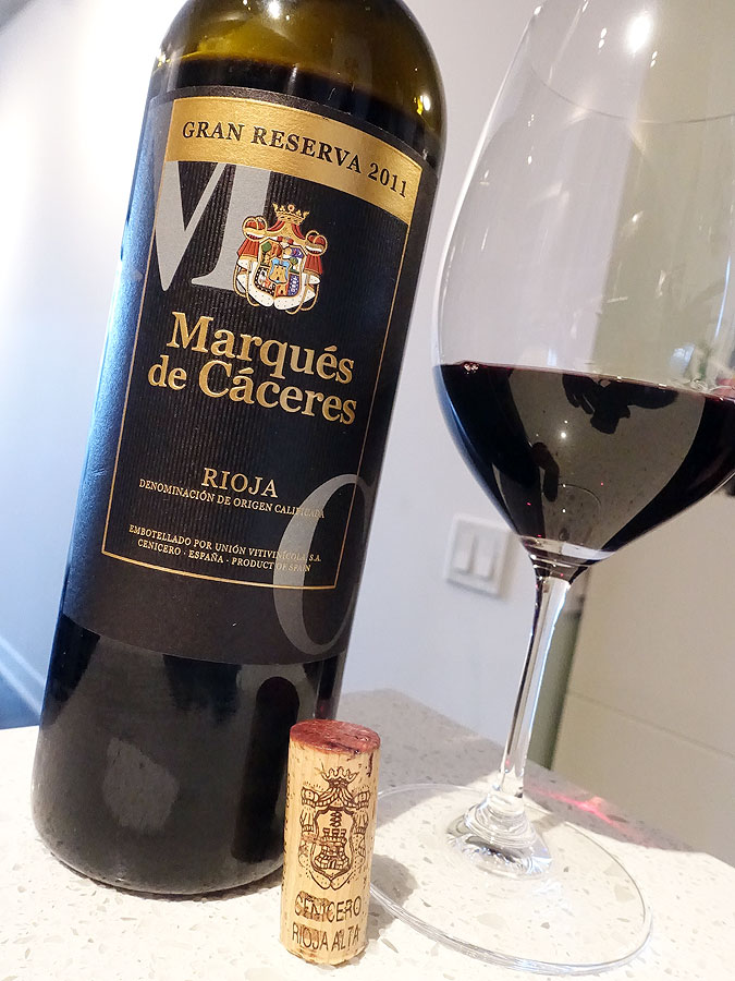 Marqués de Cáceres Gran Reserva 2011 (Spain) - Wine Review