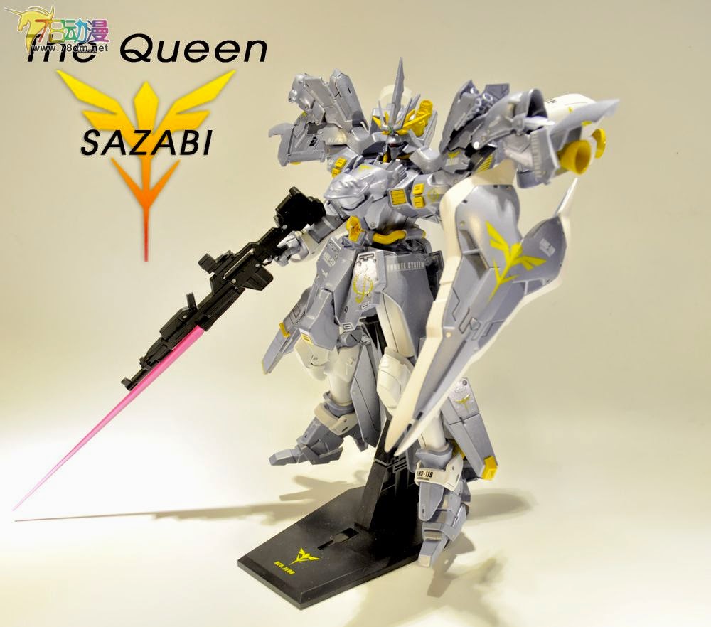 HGBF 1/144 Miss Sazabi "The Queen Sazabi" Custom Build