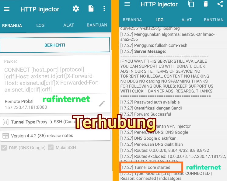 √ Cara setting http injector Axis reguler full speed dan unlimited ...