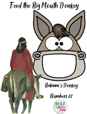 Feed the Donkey Game | Bible Fun For Kids
