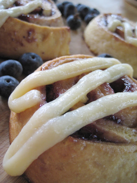 SugarScape: Blueberry Swirl Rolls