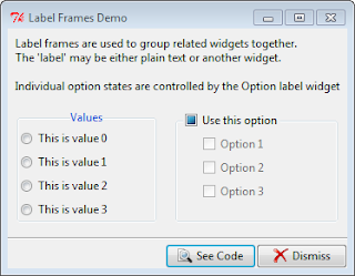 Py In My Eye: Tkinter Labelframe Demo