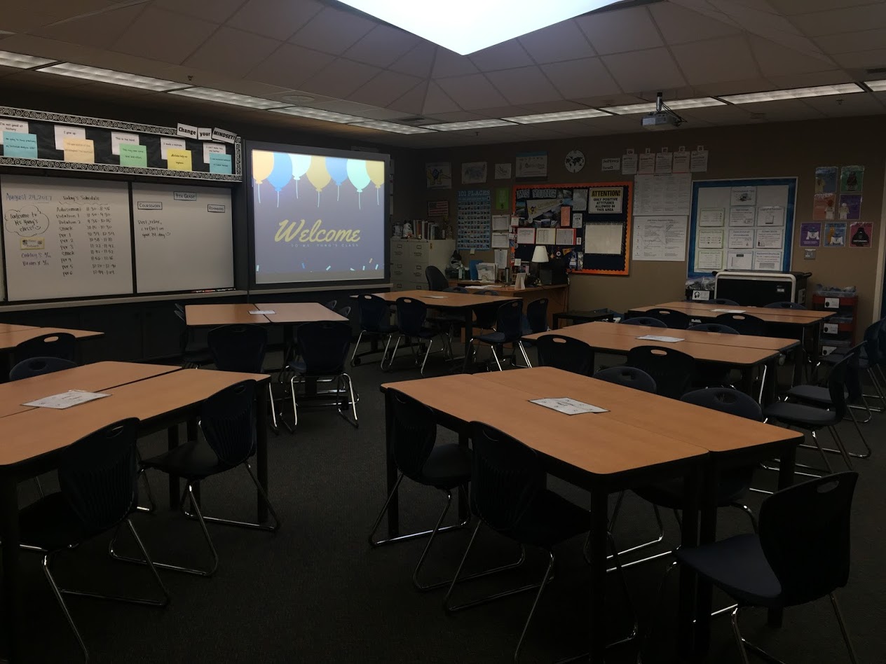 High School History Classroom