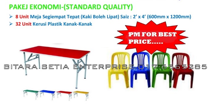 Pembekal perabot kanak-kanak tadika, taska dan prasekolah: PROMOSI ...