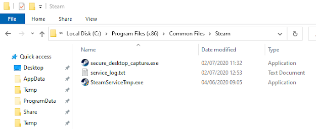 Steam - Escalation of Privileges