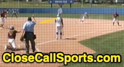NCAA Softball Interference Prompts Rules Check | Close Call Sports ...