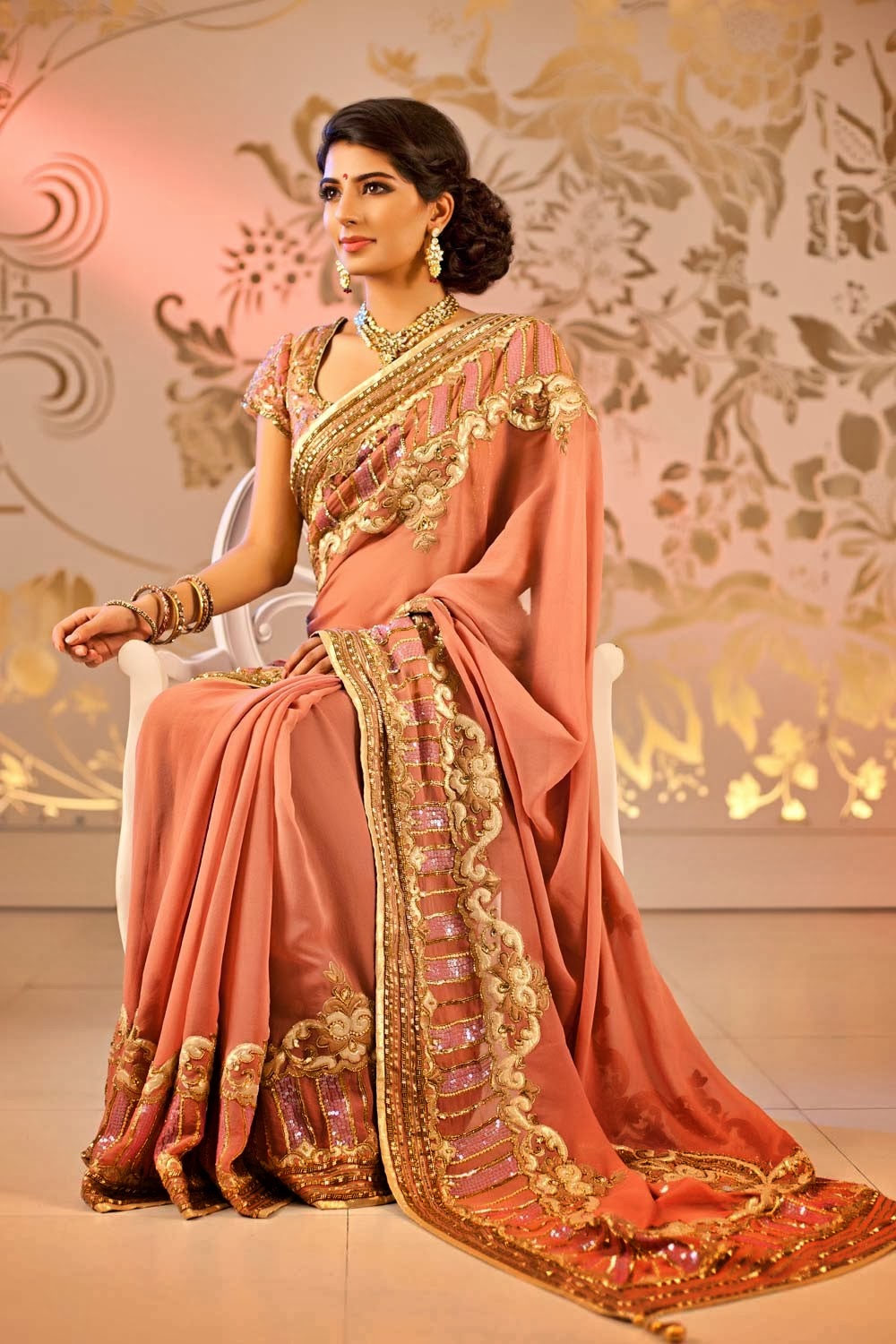 Designer Satya Paul's Bridal Saris | FashionForLife1