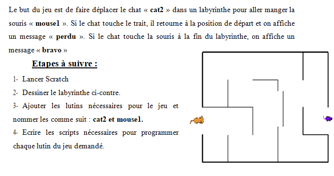 Tutorial Scratch 3: Labyrinthe