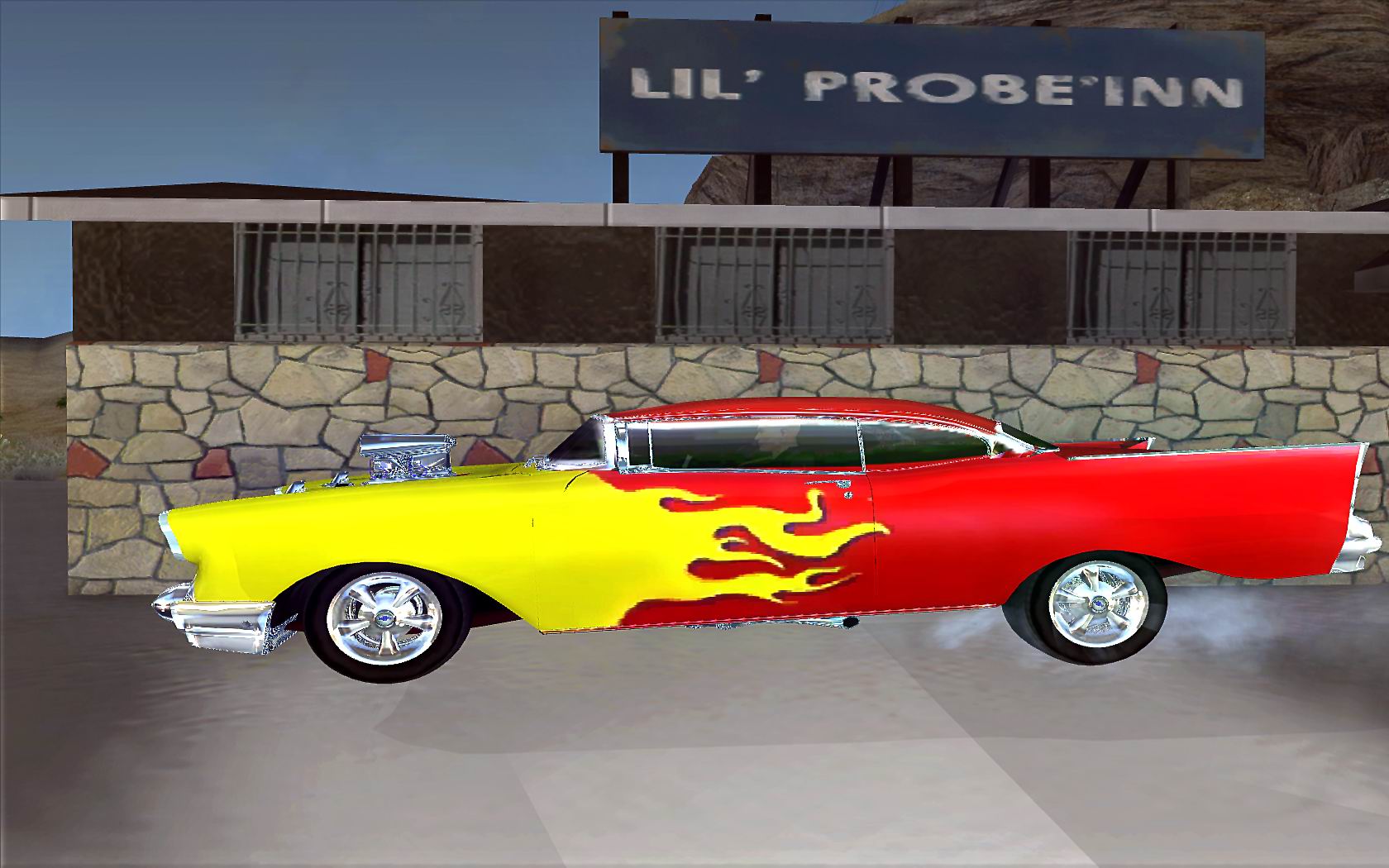 GTA SA CARS: 1957 Chevrolet Bel-Air Bomber BFS HD next version