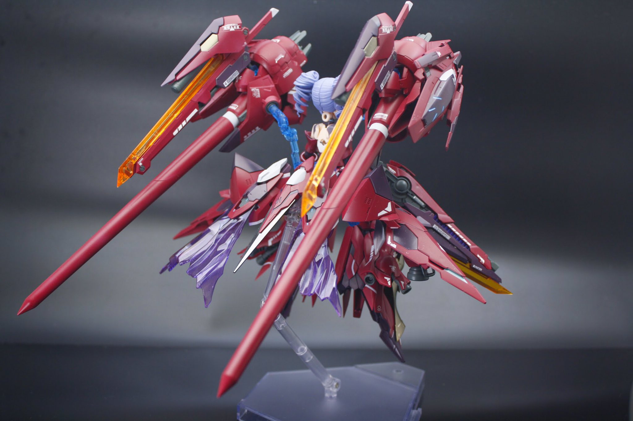 [ Custom ] - Megami Device Alice Gear Aegis Ayaka Ichijo - Crimson ...