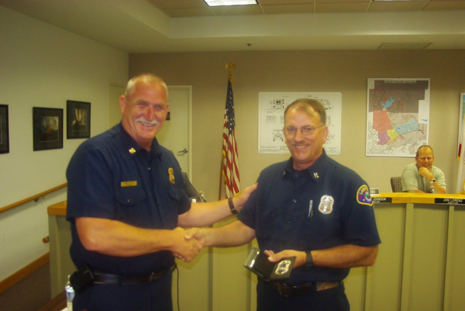 Lakeside Fire District: Captain J. Charles Weber Retires from Lakeside ...
