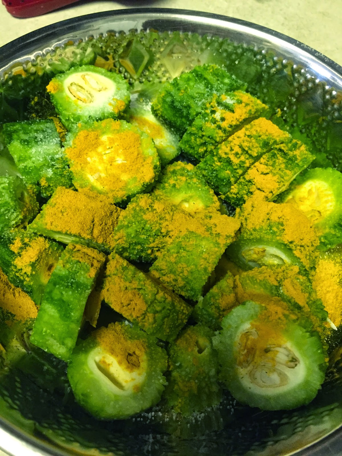 Kakarakaya Fry(Karela Fry/Bittermelon Fry) | For a Healthy Lifestyle ...