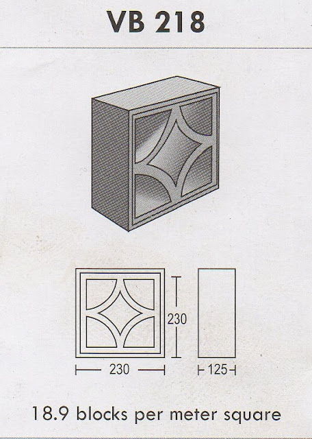 PRECAST COMPRESSED SLAB / CONCRETE GRATING: VENTILATION BLOCK