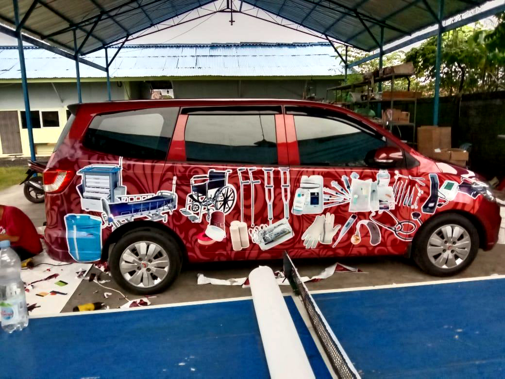 Jasa Wrapping Mobil Semarang 081390181104