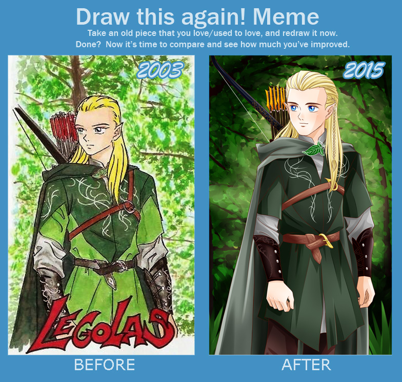 Sionnach Artworks: Meme - Draw this again! (¡Dibuja esto de nuevo ...