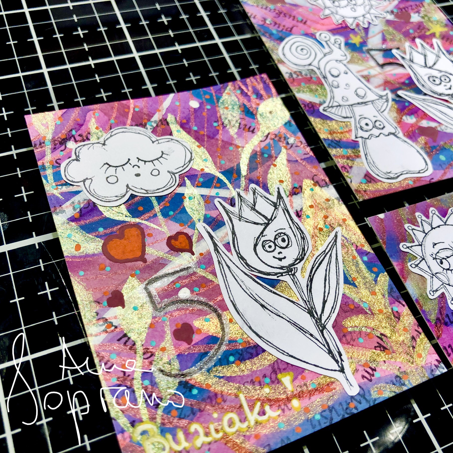 Ania Paper Craft: ATC cards