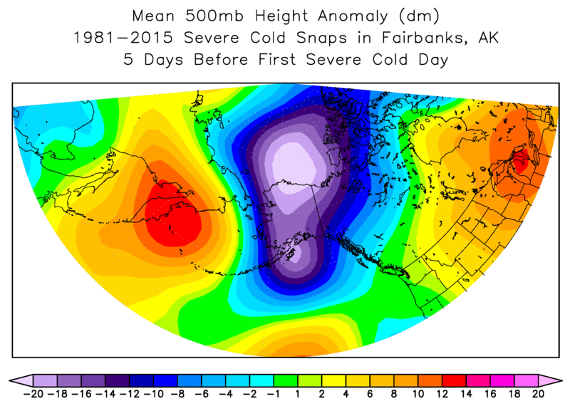 Deep Cold: Alaska Weather & Climate: Duration of Cold Spells - Part 2