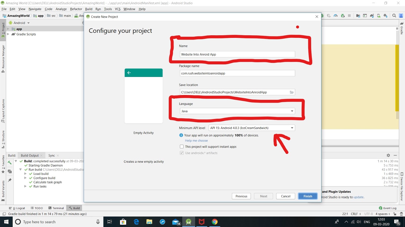 Convert Your Website into an Android App Using Android Studio.With ...