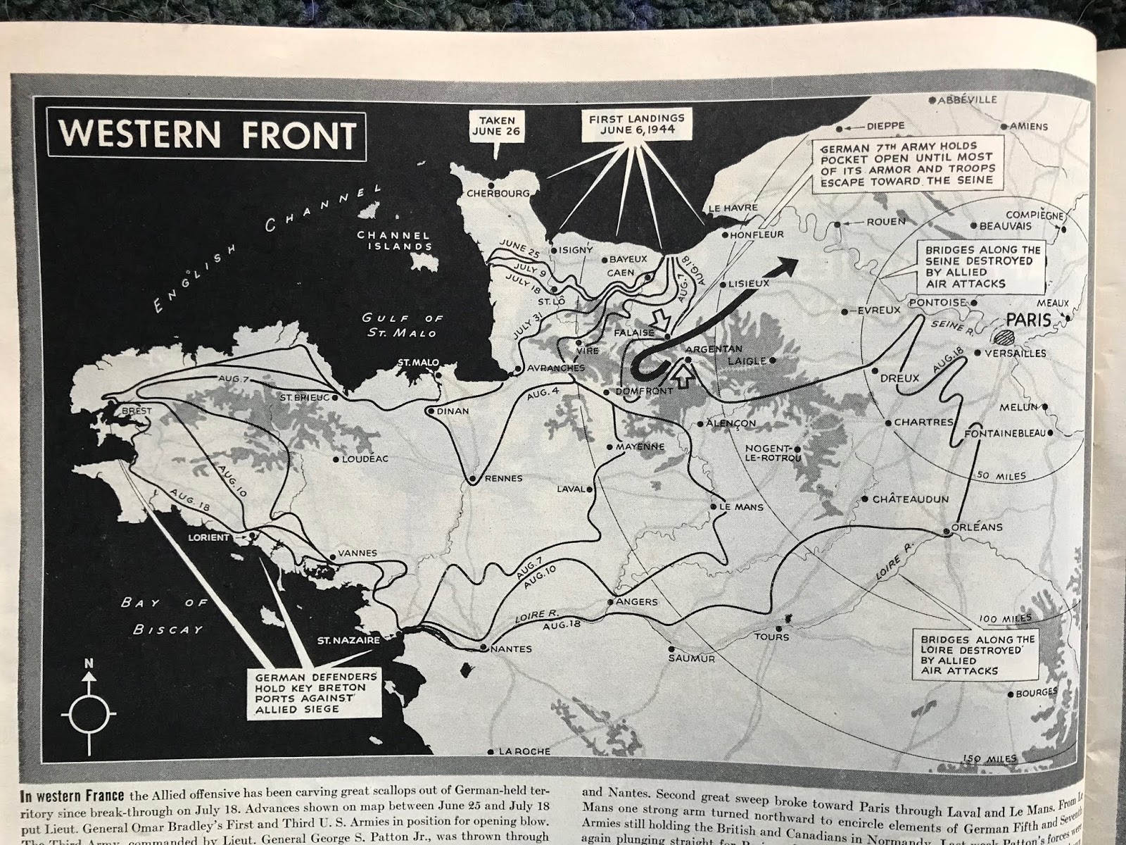 Map of the Week: The Battle for Germany, 1944
