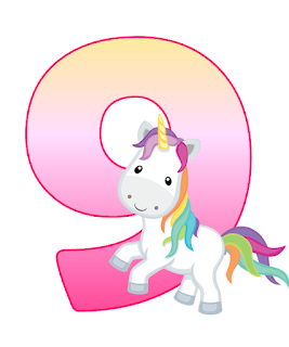 Kits imprimibles gratis : Abecedario unicornio