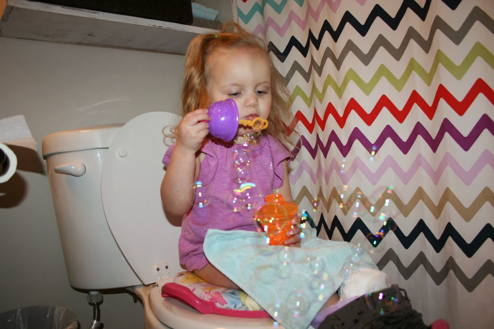 Mya Brooke.....: Potty training at it's finest!