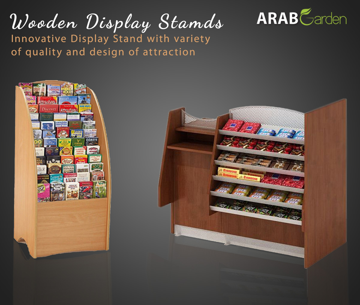Wooden Display Stands, Display Stands Cabinets, Display Stands Supplier Uae