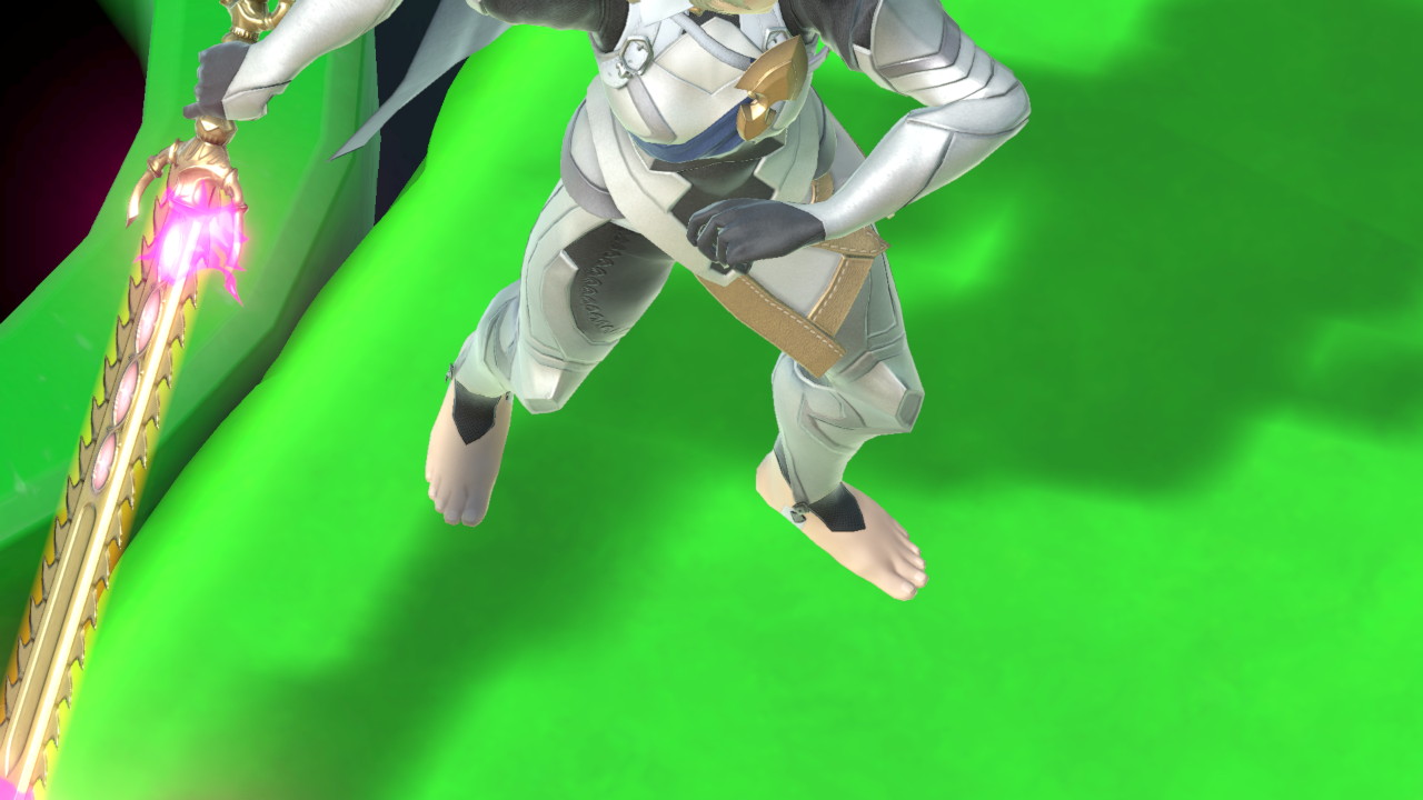 Anime Feet: Super Smash Bros Ultimate: Female Corrin