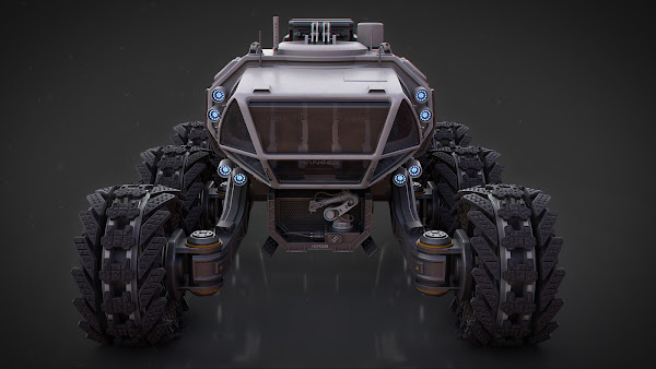 SNAFU!: The Mars Ranger via Mathew O (Art Station)