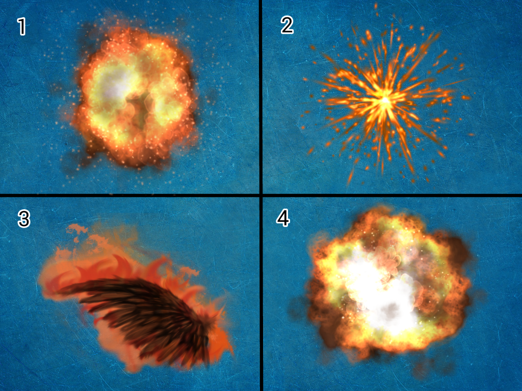 Mentahan efek api PNG