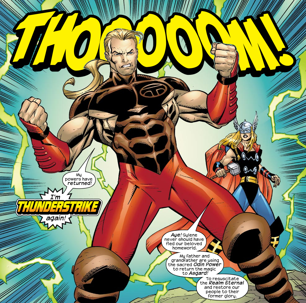 A Comic Odyssey: Thunderstrike's Costumes