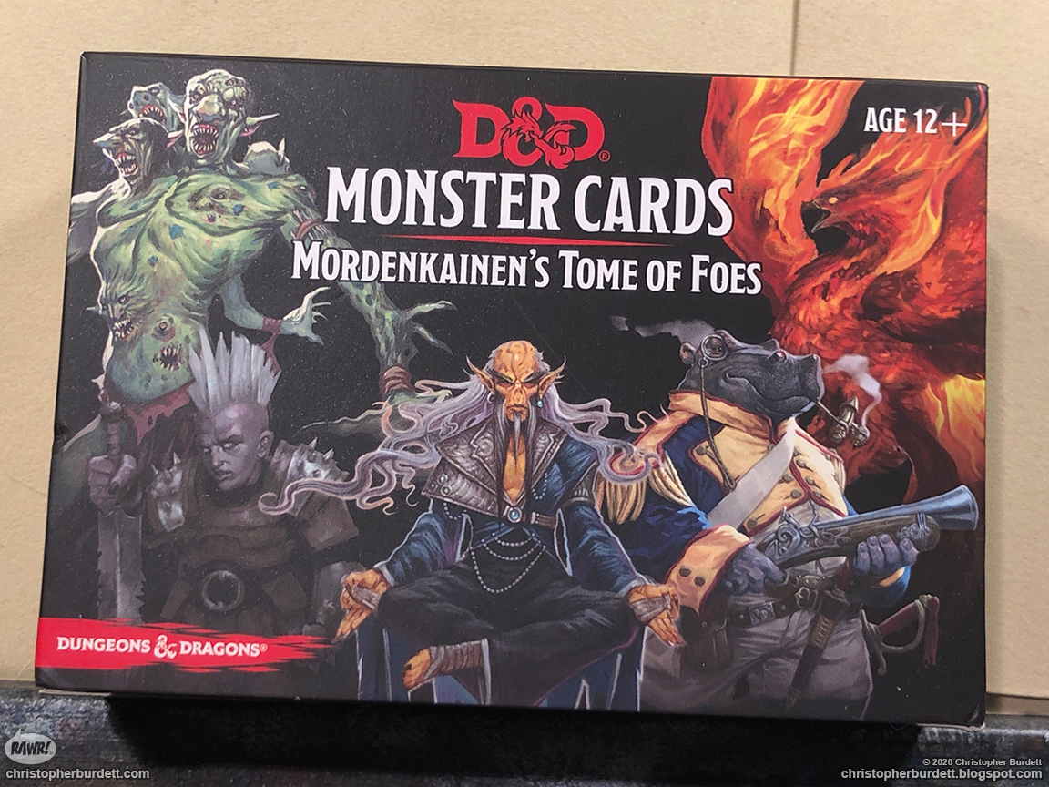 The DOODLES, DESIGNS, and aRT of CHRISTOPHER BURDETT: D&D Monster Cards ...