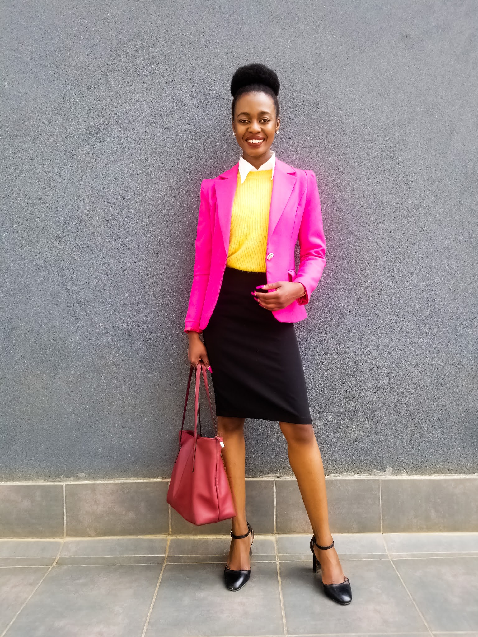 How To Color Block When Dressing For Work