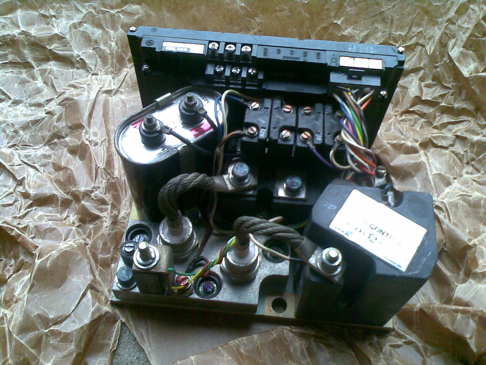 George Angelov: General electric EV 100 LX/LXT SCR Control