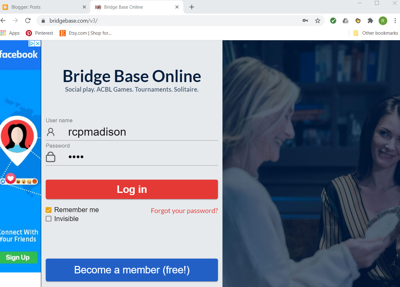 Madison Bridge Club Monday Morning BBO: How to Join Competitive Bridge ...
