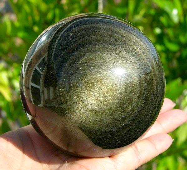 Leni Webshop: Obsidiaan regenboog en goud