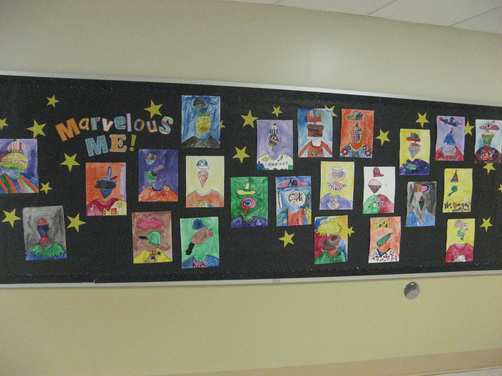 Mrs. Clause's Creative Classroom: René Margaritte inspired "Marvelous Me"