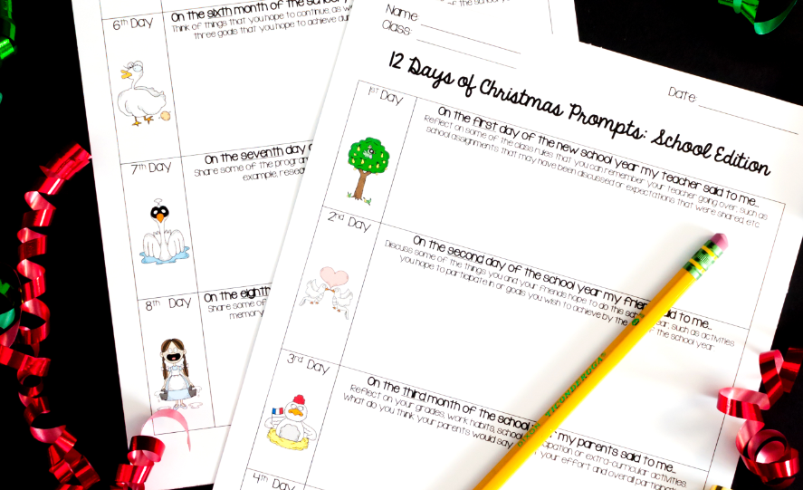 The 12 Days of Christmas: Holiday Break Countdown Ideas and Activities ...