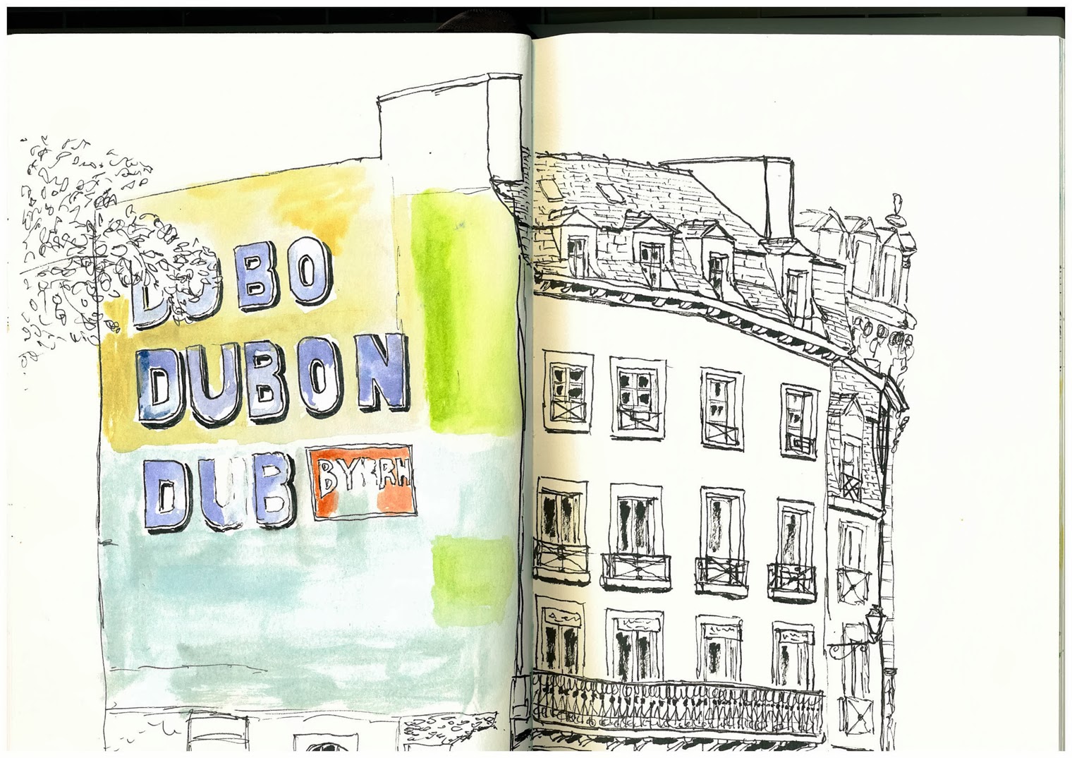 URBAN SKETCHERS FRANCE: Sketchcrawl à Rennes